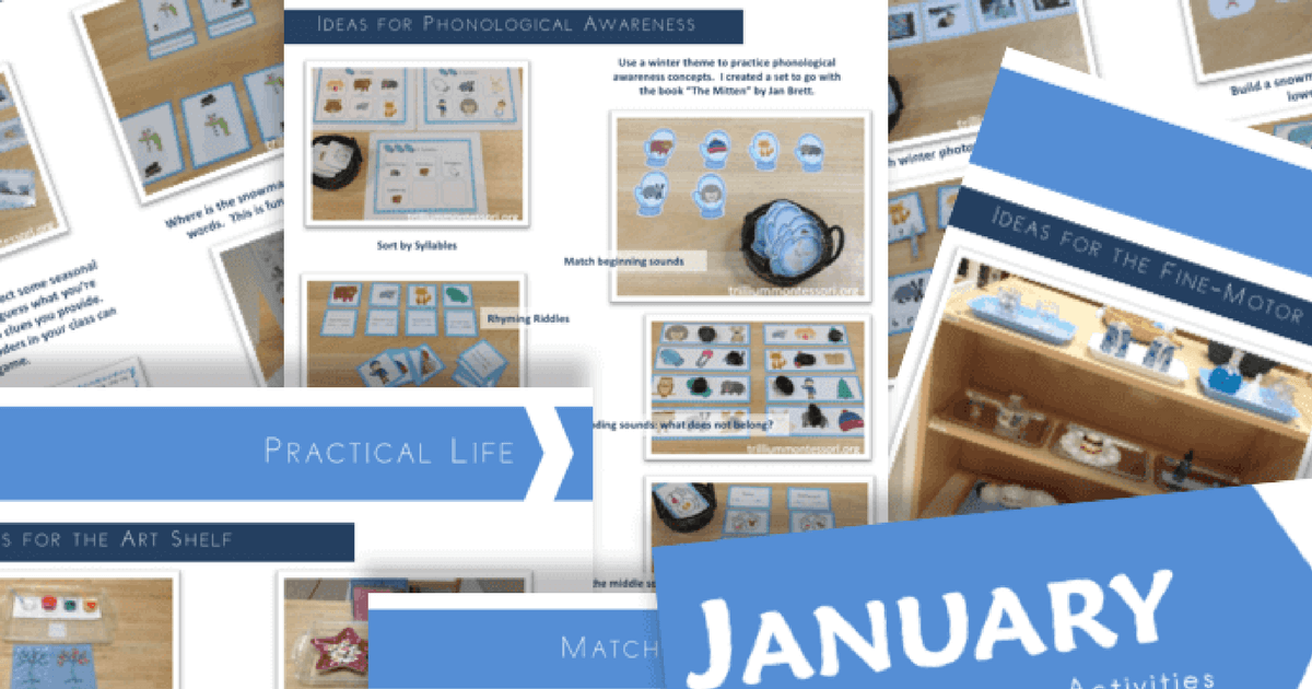 Winter Archives - Trillium Montessori