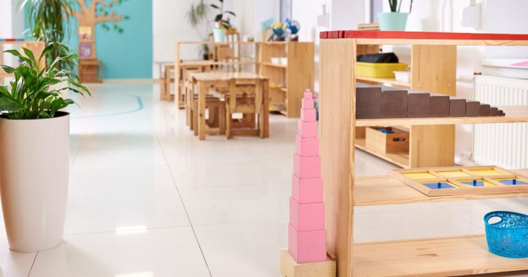The Sensorial Area of the Montessori Classroom