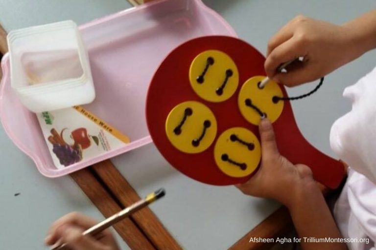 Montessori Sewing Activities for Preschool