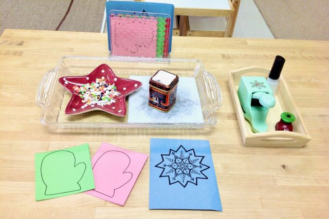 Montessori Push Pinning Activities