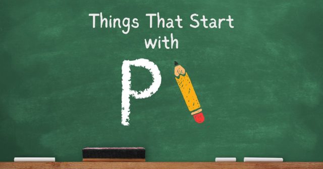 Things That Start with P